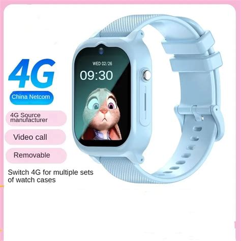 Smart Voice 4G Phone Kids Smart Watch For Kids With Detachable ...