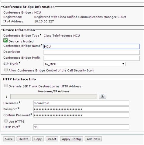 Solved Mcu Issue Cisco Community