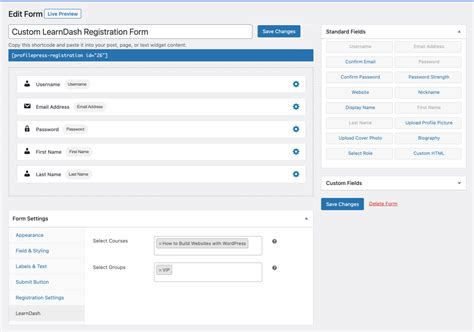 Sell Learndash Courses And Enroll Users After Registration Profilepress