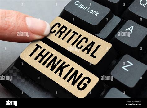 Conceptual Caption Critical Thinking Business Showcase Sequence Of Stages Of A Project