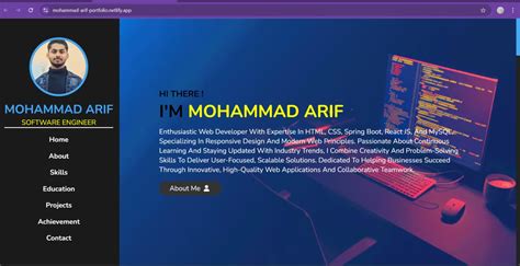 Webdevelopment Portfolioshowcase Htmlcssjavascript Webdesign