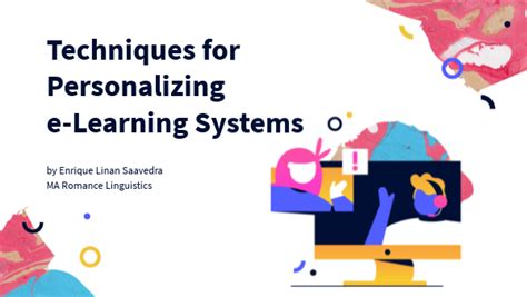 techniques for personalizing e learning systems