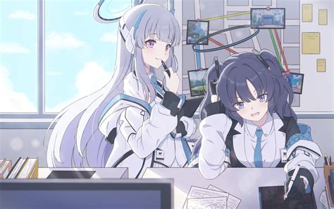 Yuuka And Noa Blue Archive Drawn By Synn032 Danbooru