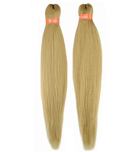 24 Blond Ultra Braid Pre Stretched Włosy Syntetyczne X Pression