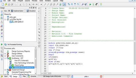 Xilinx Code Of Prbs Generator Using Cmos Technology Download Scientific Diagram