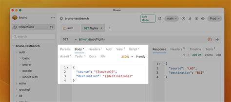 Bruno Docs Request Variables