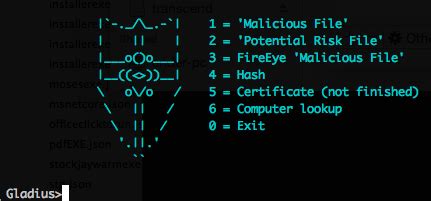 GitHub Droptables Gladius Terminal Application Make End Point Protection Easier