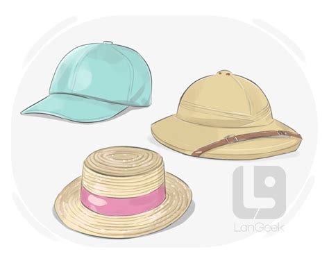 Definition And Meaning Of Hat In English Picture Dictionary