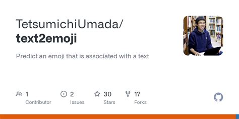 GitHub TetsumichiUmada Text Emoji Predict An Emoji That Is Associated With A Text