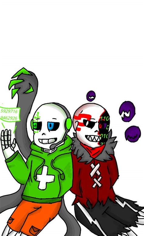 Antivirus Sans And Virus Sans Undertale Amino