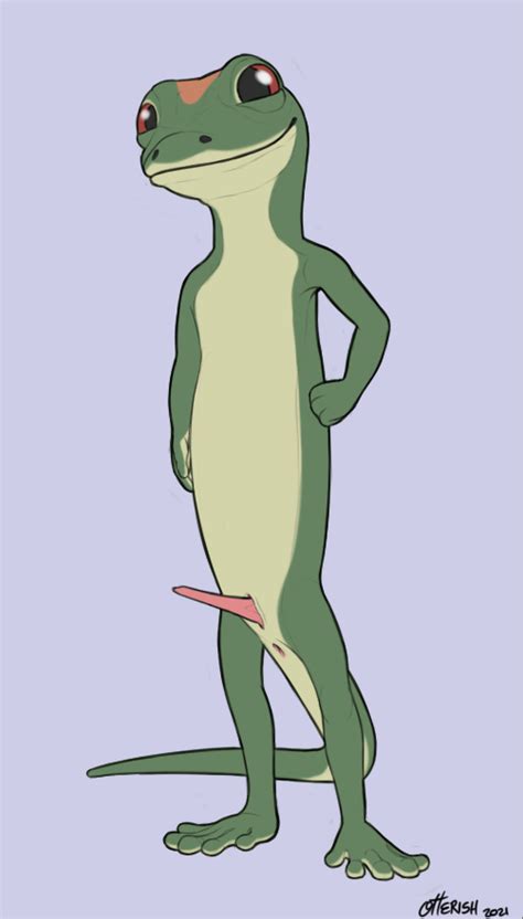 Rule 34 Erection Gecko Geico Gecko Male Nude Penis Slit Standing 5240189