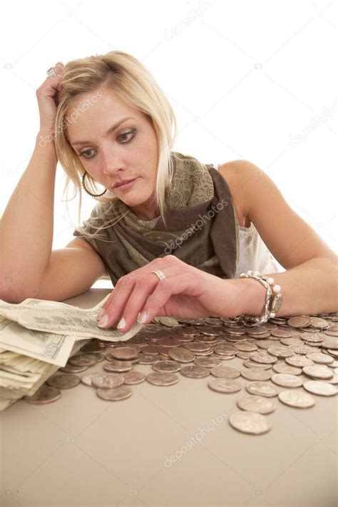 Billetes De Mesa Mujer Dinero