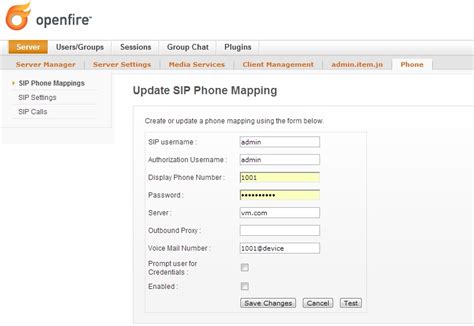 Asterisk With FreePBX Openfire Phone Mappings Configuration Stack Overflow
