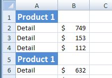 Excel Table Of Contents For Price List Contextures Blog