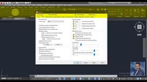 Session (01) _ part (1) _ Autocad options - YouTube