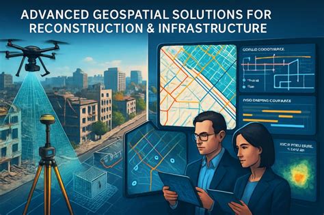 Geospatial Reconstruction Gis Dronemapping Digitaltransformation Infrastructure