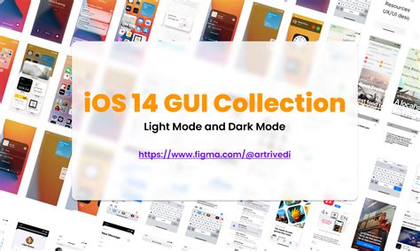 Ios 14 Gui Light And Dark Mode Figma