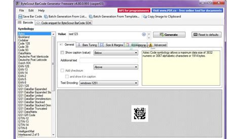 Bytescout Barcode Generator 6201128 Business Filecr