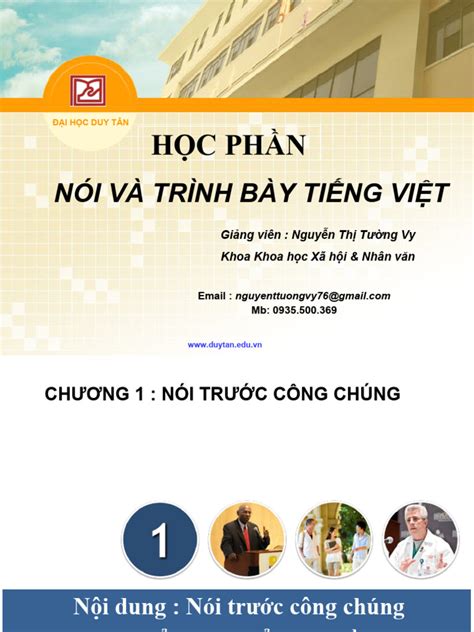 Com 141 Noi Va Trinh Bay Tieng Viet 2020f Lecture Slides 1 1 Pdf