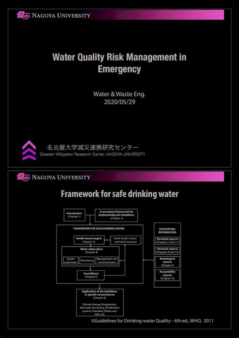Pdf Water Quality Risk Management In Emergency · 2020 5 29 · The