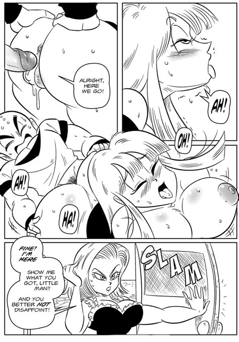Rule 34 2girls Android 18 Big Breasts Black And White Blush Breasts Closed Eyes Comic Dragon