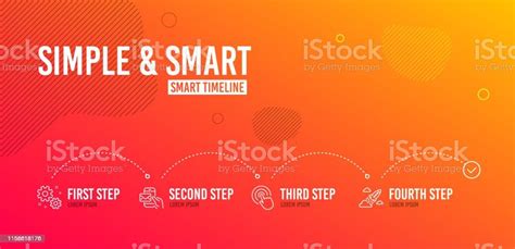 클릭 메신저 메일 및 작업 아이콘 설정 시작 로켓 기호입니다 커서 포인터 새 전자 메일 설정 벡터 인포그래픽에 대한 스톡 벡터 아트 및 기타 이미지 Istock