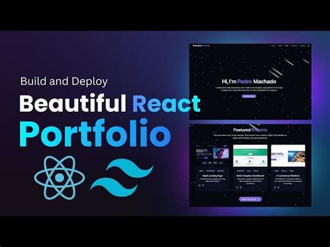 Free Video Build And Deploy A Modern Personal Portfolio With Reactjs And Tailwindcss React