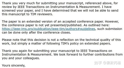 Ieee Transactions On Instrumentation And Measurement Tim 期刊投稿状态变化记录，供参考 知乎