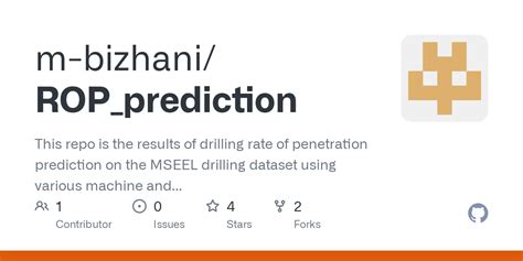 github m bizhani rop prediction this repo is the results of drilling