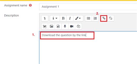How To Insert Edit Link In HTML Editor In UMMoodle ICTO FAQ