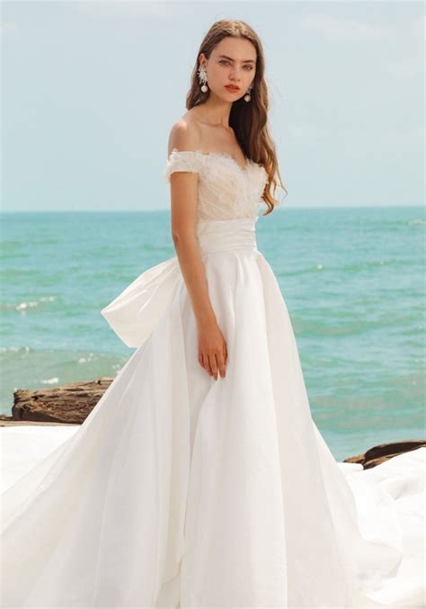 Bridal Satin Princess Wedding Dress Hk Designer Bridal Room