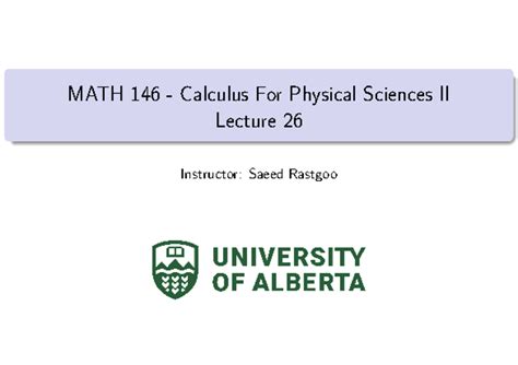 course slides math 146 lecture 26 annotated math 146 calculus