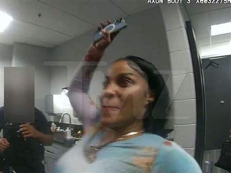 Joseline Hernandez Shoves Cops Hurls Slurs On Body Cam From Big Lex Brawl