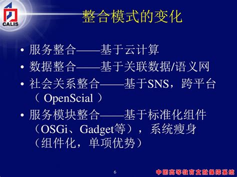 calis资源整合服务模式探讨 ——云计算下的变革 ppt download