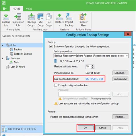 Actualizar Veeam Backup And Replication V9 U1 A Update 2 Ragasys Sistemas