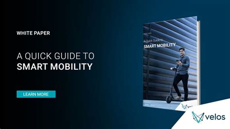 Velos Iot On Linkedin Smartmobility Iot Connectedcities Sustainability