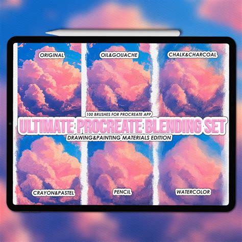 Procreate Blending Brushes Procreate Blend Brushes Procreate Smudge Brushes Procreate