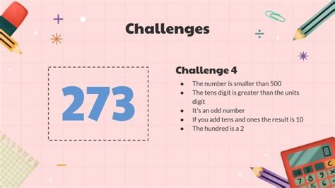 mathematical challenge three digit numbers gbl