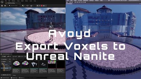 Export Voxels To Optimised Gltf Mesh For Unreal Nanite