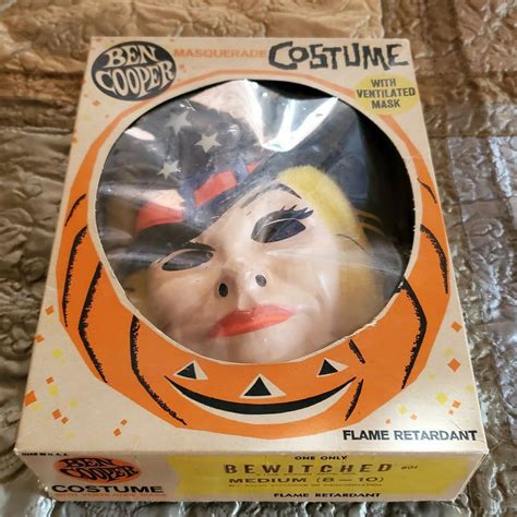 1964 Bewitched Vintage Ben Cooper Samantha Halloween Costume In The Box Nice 2073215941