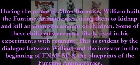 Afton Robotics Make Killer Animatronics Album On Imgur
