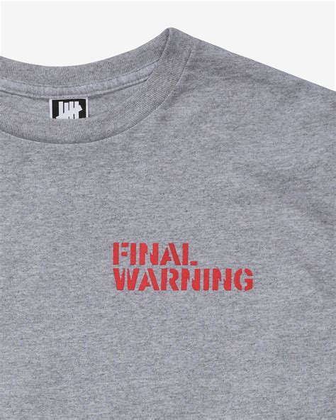 Uactp Final Warning L S Tee Undefeated