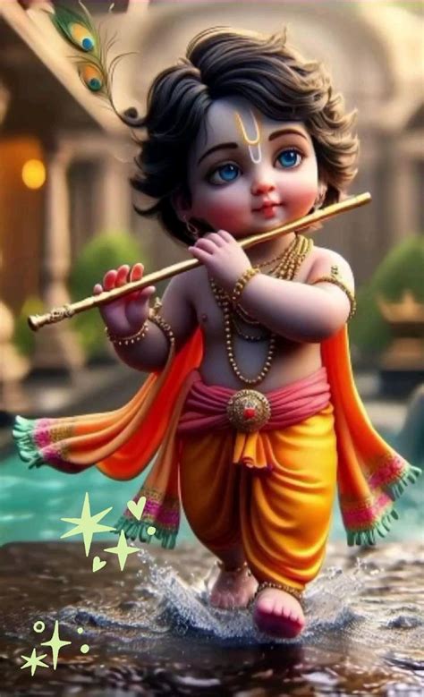 Lord Krishna 3d Video Animation Krishna Cute Krishna Krishna 
