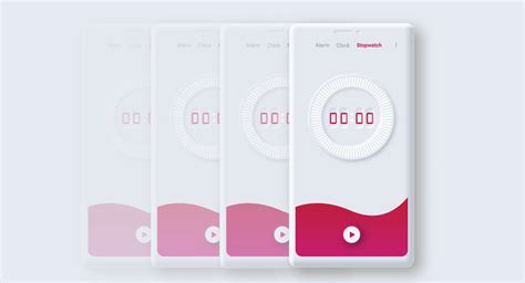 neumorphic social media ui on behance