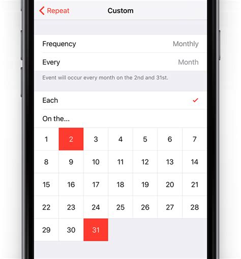 Guide Setting Repeat Calendar Events On Iphone Ios 9 Tapsmart