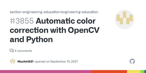 Automatic Color Correction With Opencv And Python · Issue 3855 · Section Engineering Education