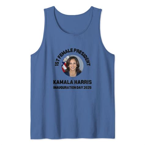 First Female Kamala Harriss 2024 Walz Inauguration Day Tank Tops Sold By Sherriajserc2 Sku