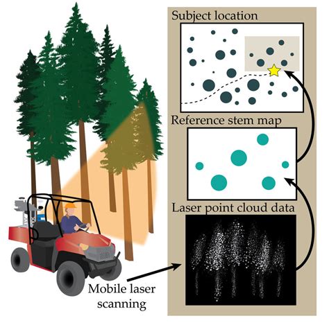 simultaneous location and mapping slam techniques in the forest