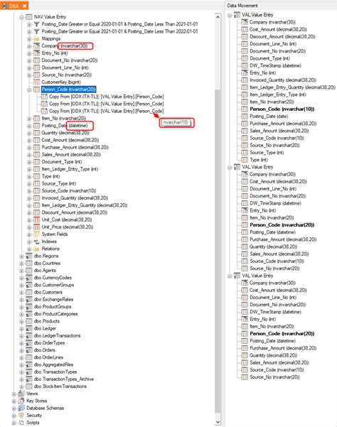 Data Types Feature Timextender Support