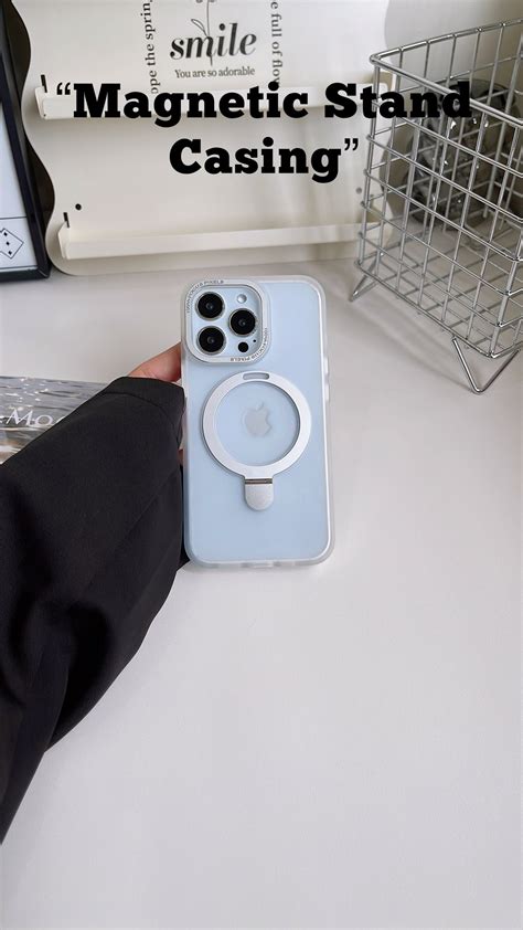 Magnetic Stand Casing Matte Cravingcloset Co